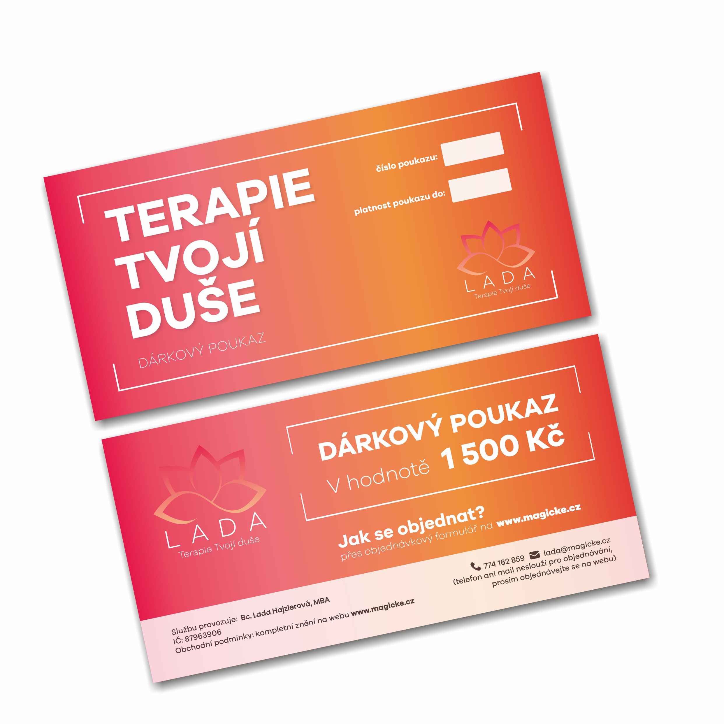Poukázka na terapii - Lada Hajzlerová